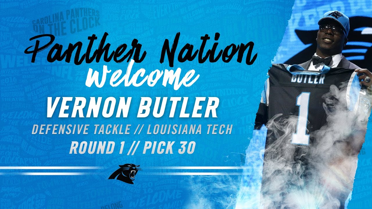 Instant Analysis: Panthers Draft DT Vernon Butler - YouTube
