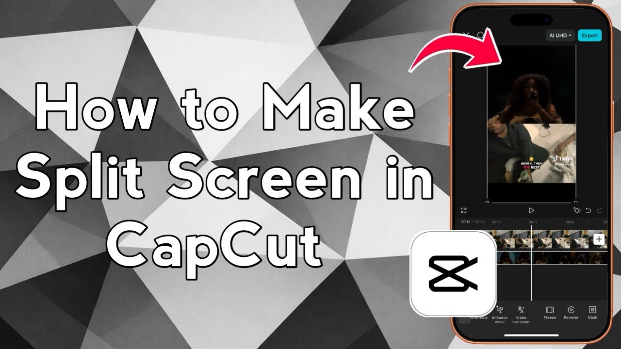 How to Make Split Screen in CapCut (Mobile Tutorial) - YouTube