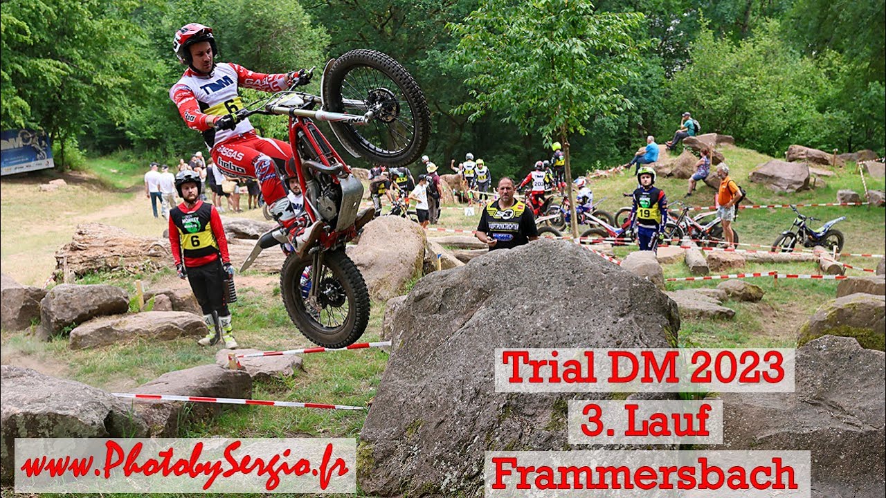 Trial DM 2023 3. Lauf Frammersbach - YouTube