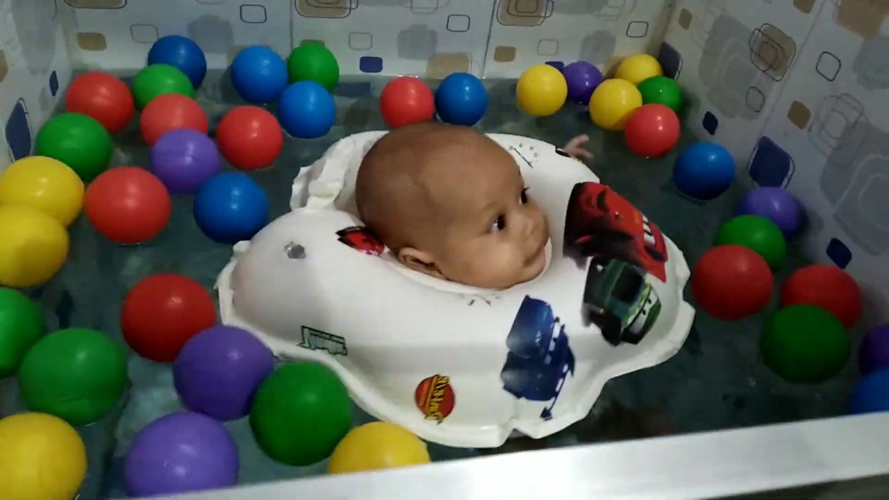 Pertama kali baby spa || uuuu senengnyaa... - YouTube
