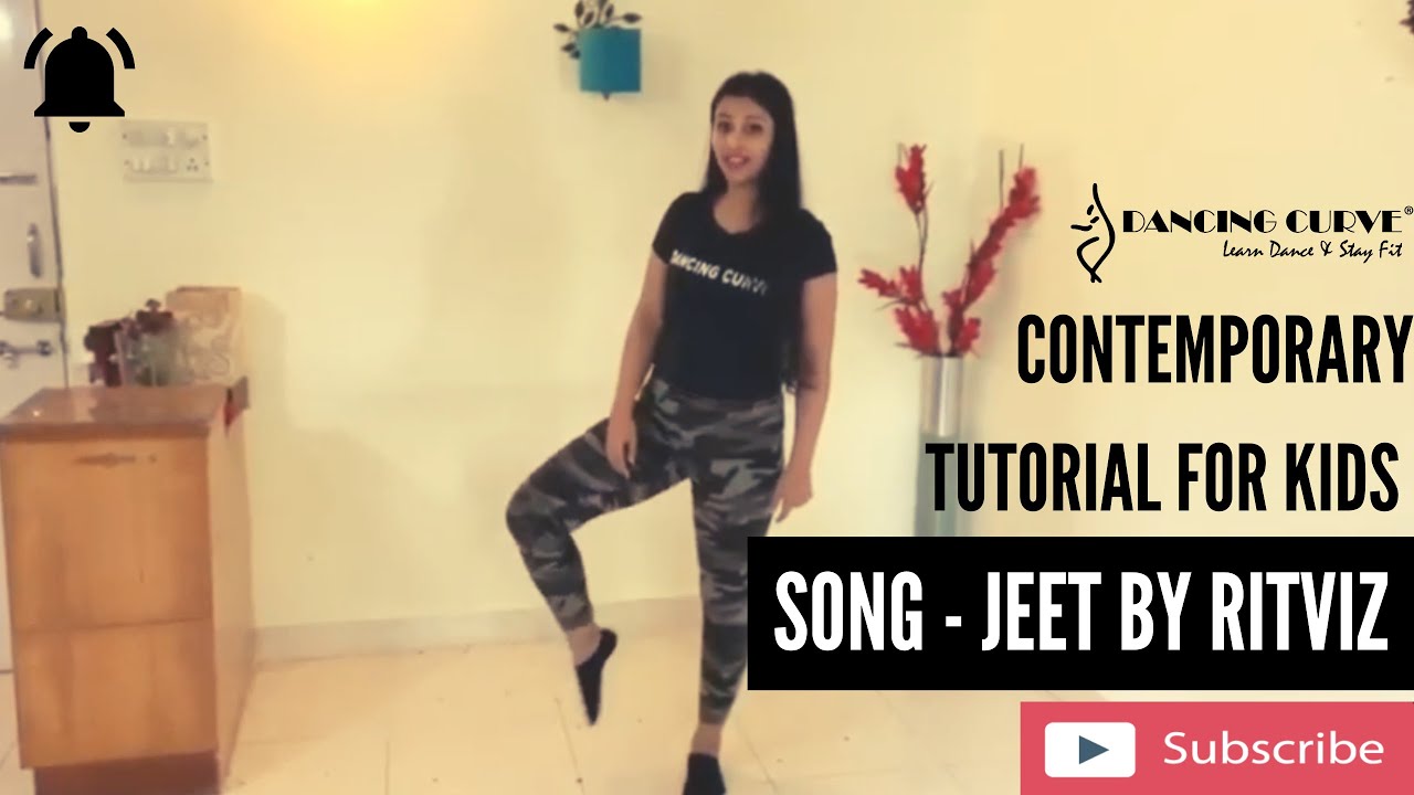 Kids contemporary dance tutorial on the song Jeet by Ritviz - YouTube