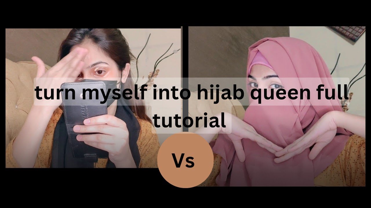 Hijab look inspired by Alizeh jamali vlog | Eyes makeup and parcel ...