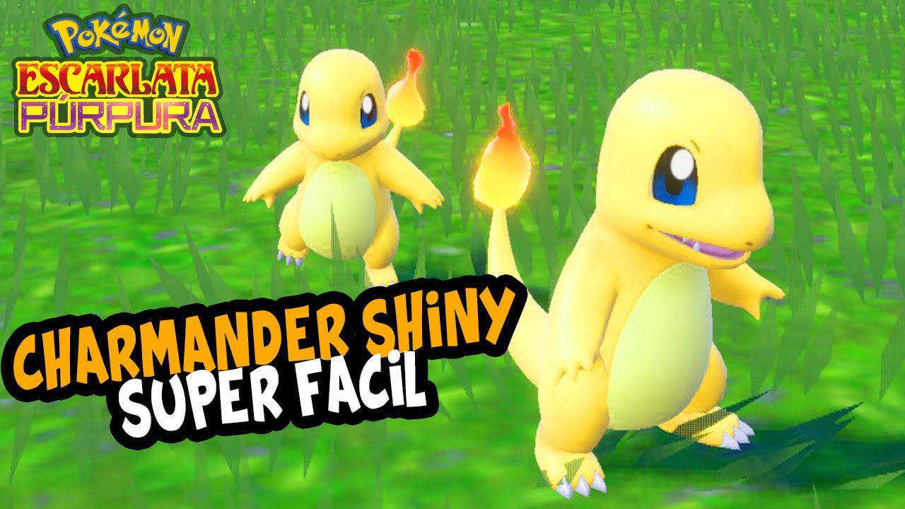 COMO CONSEGUIR UN CHARMANDER SHINY SUPER FACIL EN POKEMON ESCARLATA Y ...