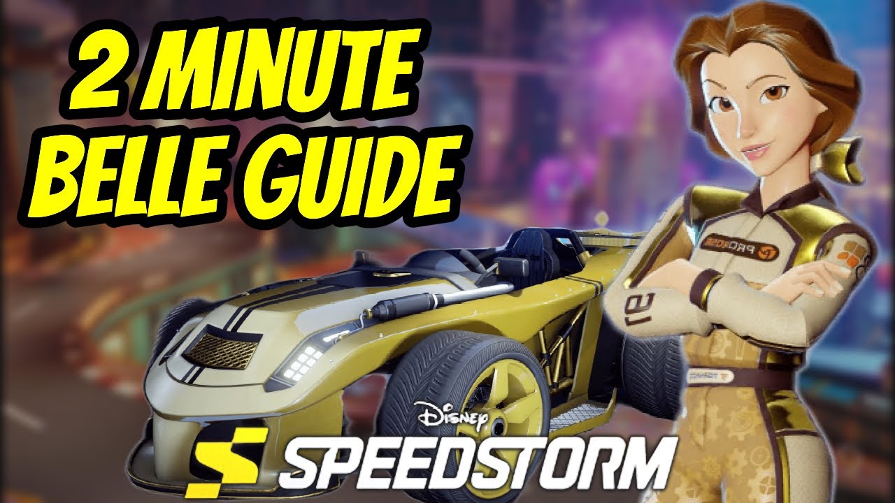 Belle Guide - Disney Speedstorm - YouTube