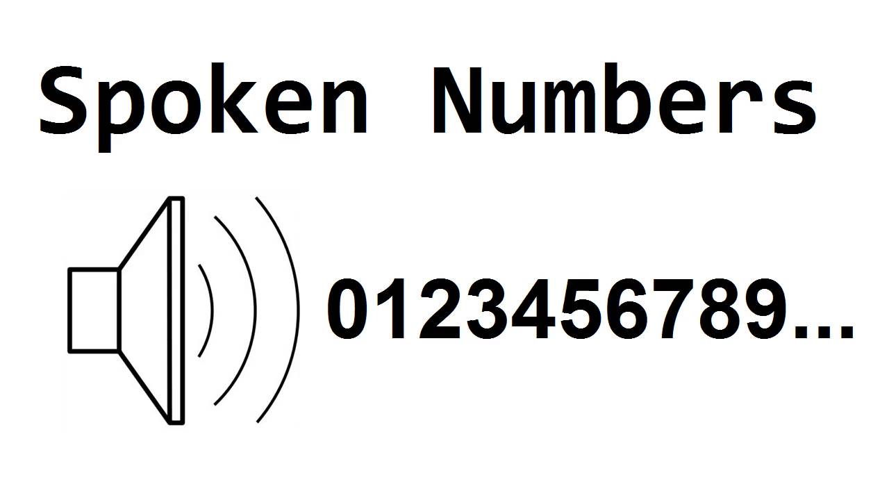 Spoken Numbers - Part 06 - YouTube