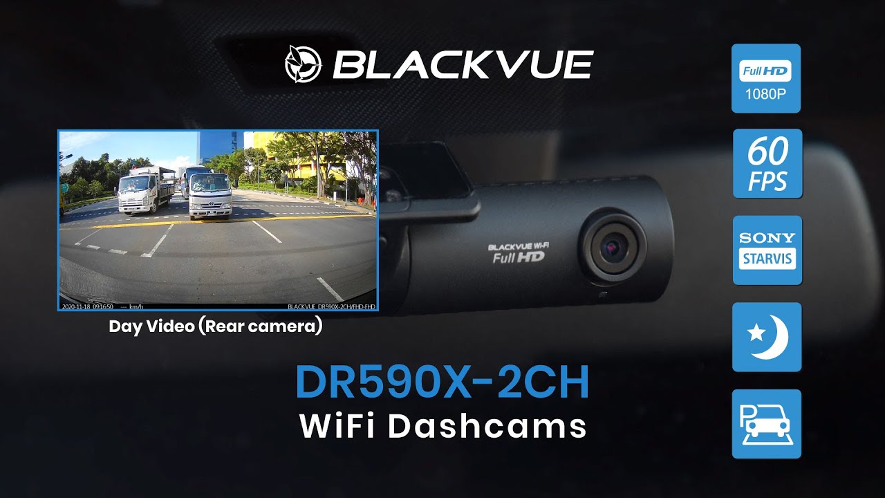 BlackVue DR590X-2CH | Day Footage (rear camera) - YouTube