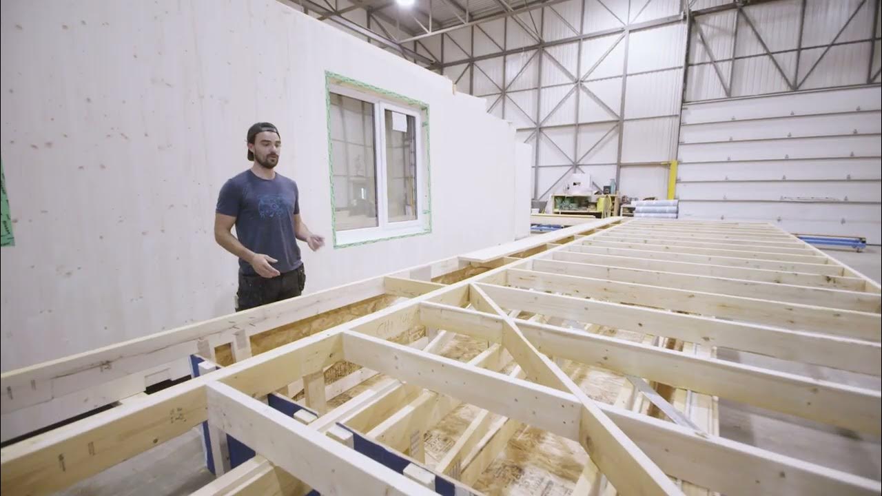 Roof Cassette on CLT home - YouTube