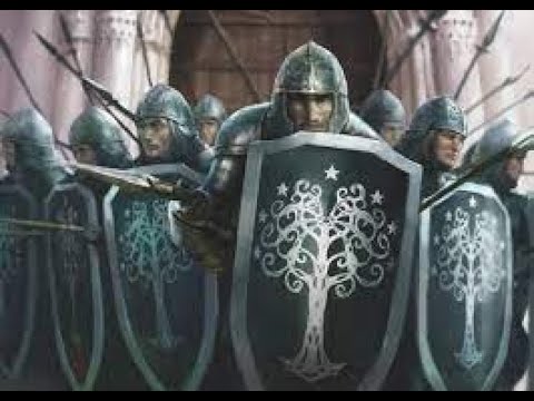 How big was Gondor's Army during the Lord of the Rings? - YouTube