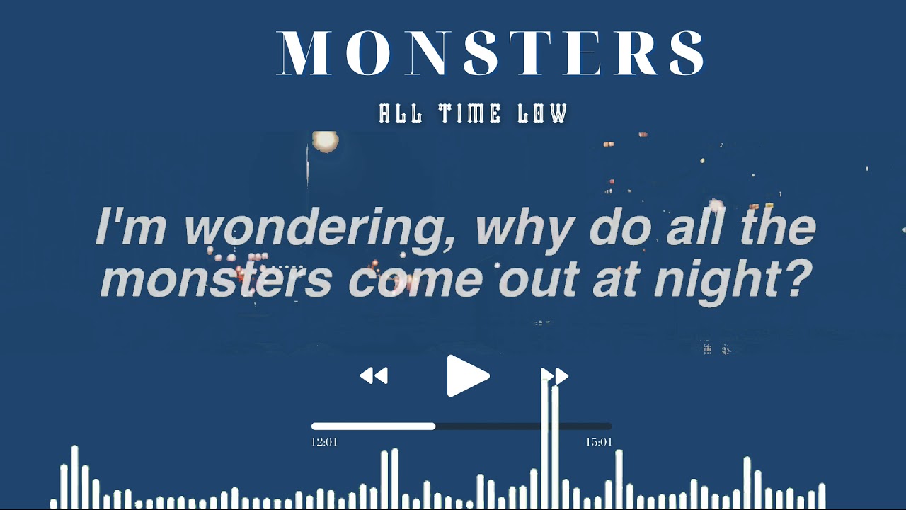Monsters - All Time Low ft. blackbear Lyrics Extended - YouTube
