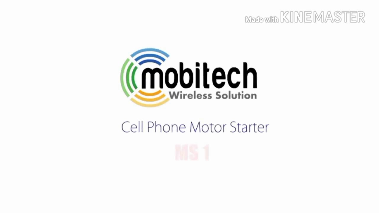 Cell phone motor starter - Model MS1 Installation guide in English with ...