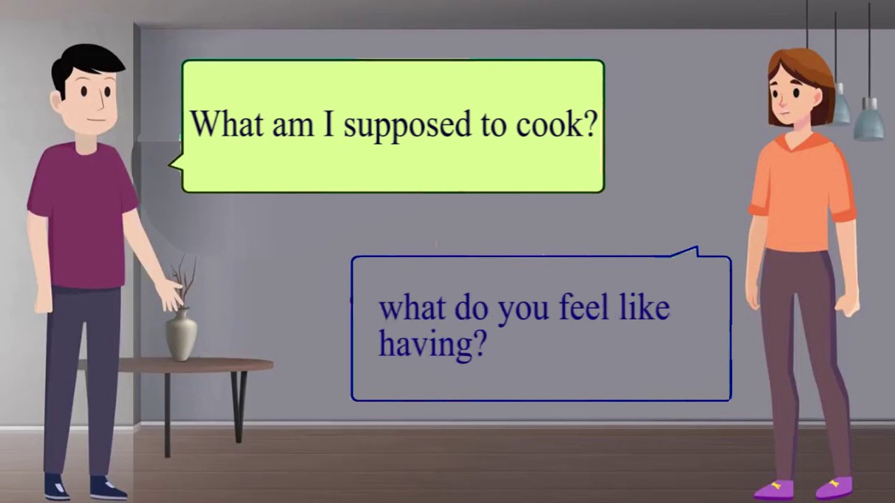 EP4: Conversation about the meal English speaking skills practice - YouTube