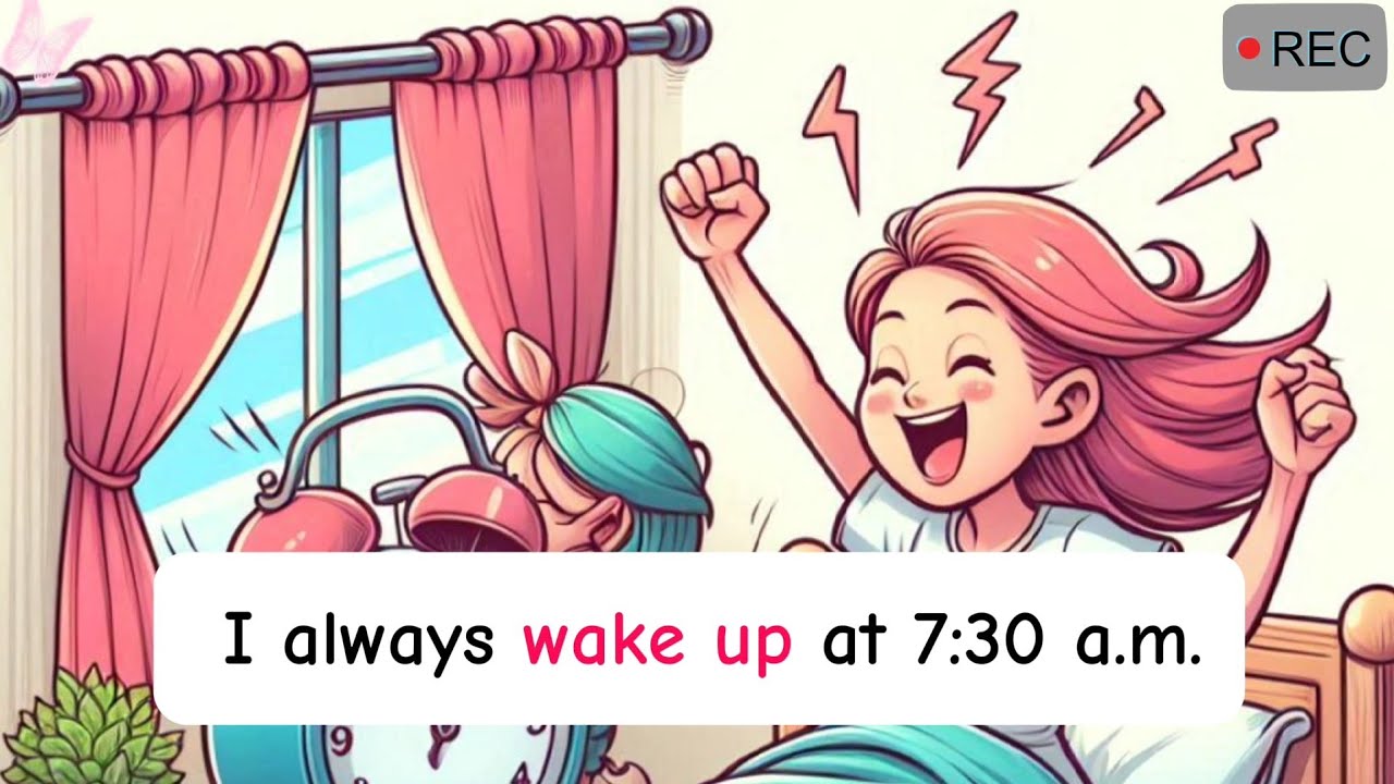 English speaking for beginners | My Daily Routine. - YouTube