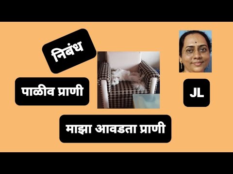 निबंध पाळीव प्राणी/माझा आवडता प्राणी nibandh paliv prani #निबंध # ...