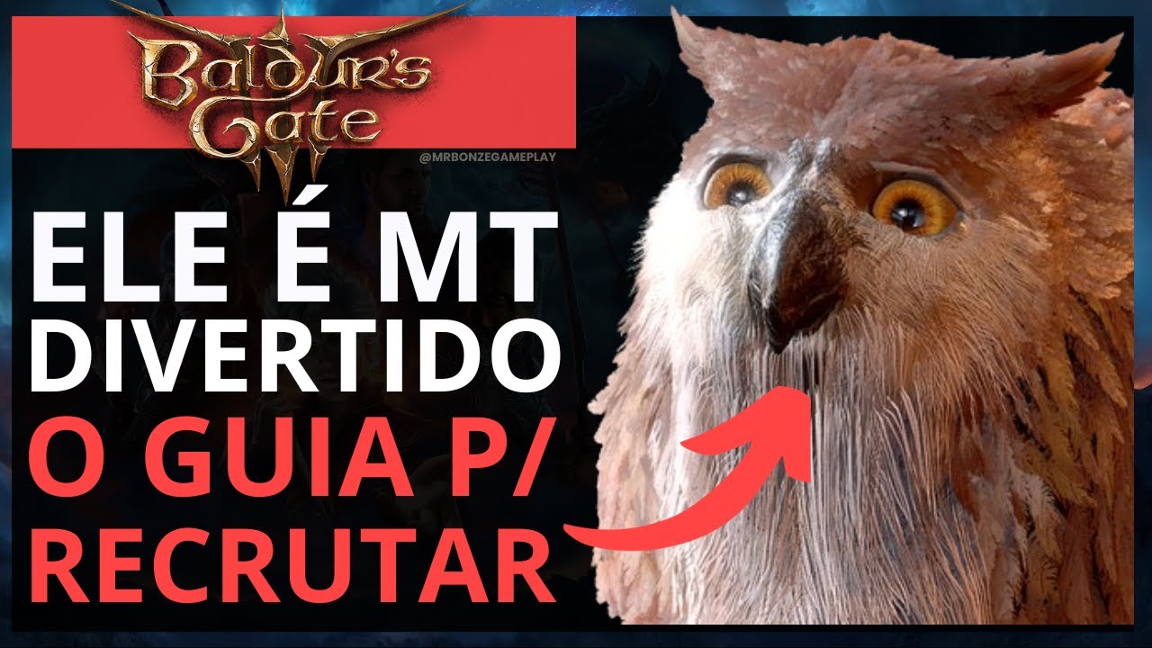 BG3 - Guia P/ Adicionar o Filhote de Urso Coruja ao seu Acampamento (Tutorial Completo) - YouTube