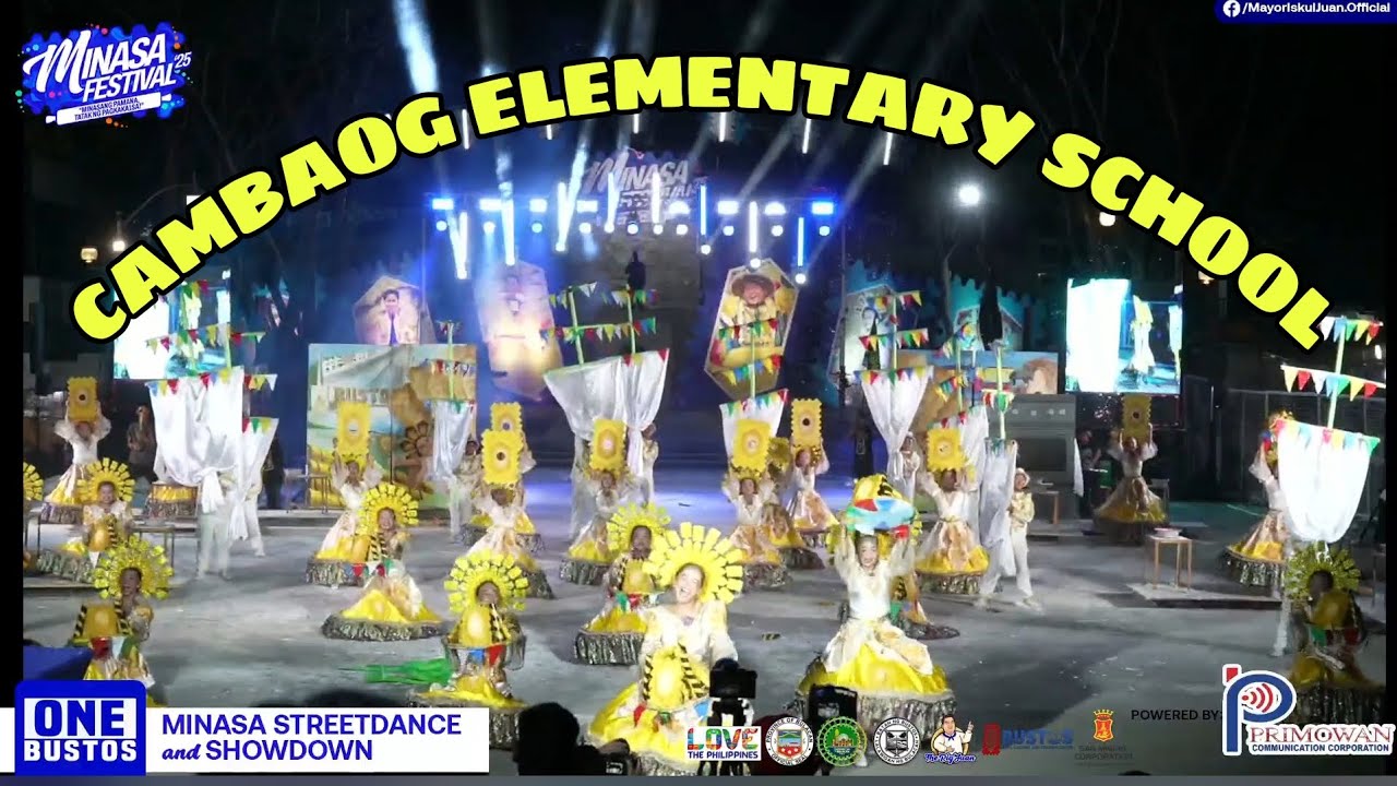 Minasa Festival 2025 CAMBAOG ELEMENTARY SCHOOL MEDIUM CATEGORY - YouTube