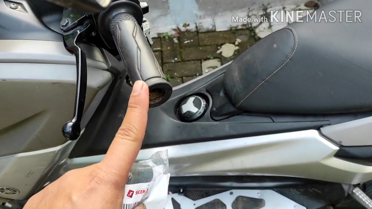 Pasang Bandul Stabilizer Stang PCX ke Yamaha Nmax - YouTube
