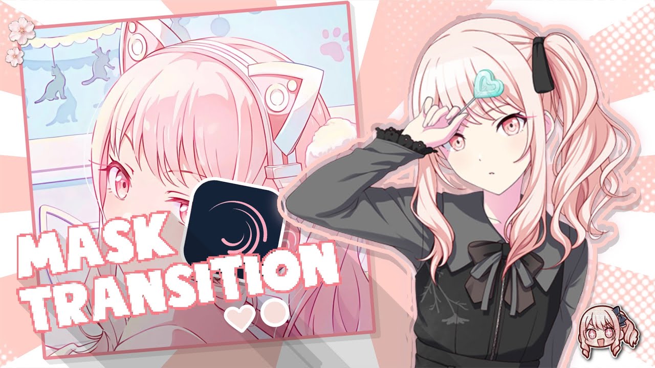 simple mask transition tutorial | alight motion - YouTube