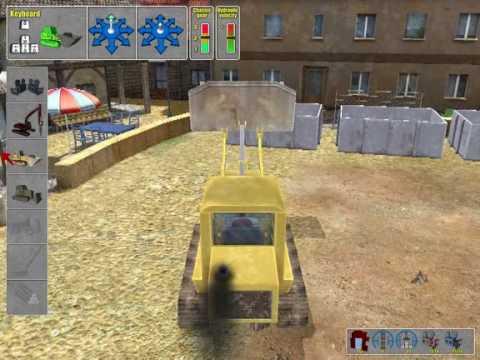 Blasting and Demolition Simulator - Game Play Front Loader - YouTube