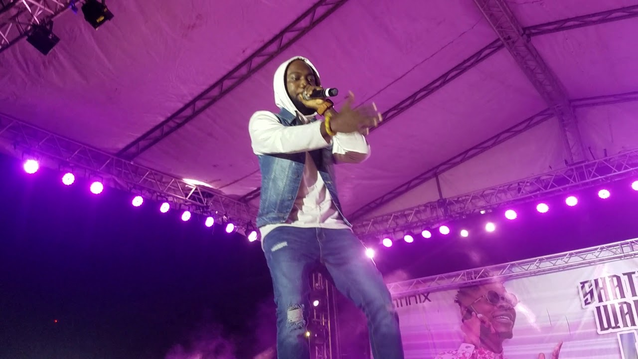 VGMA Award winning Rapper Kula Performs at Shatta Wale's infinix hot 8 ...