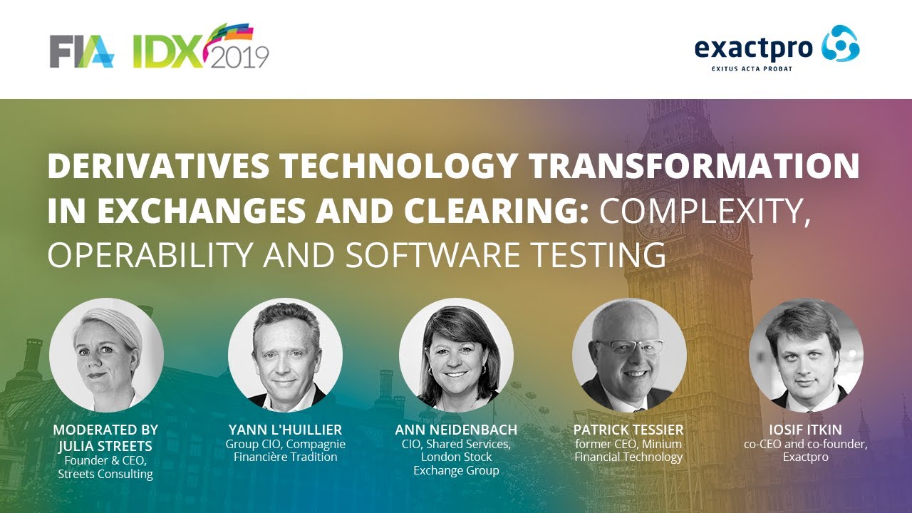 Derivatives Technology Transformation in Exchanges and Clearing Session ...