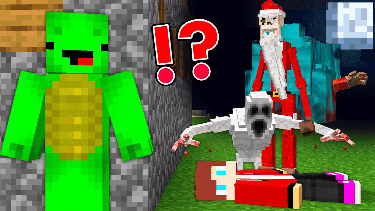 JJ and Mikey Found Scary The One Who Watches & Santa Dweller in ...