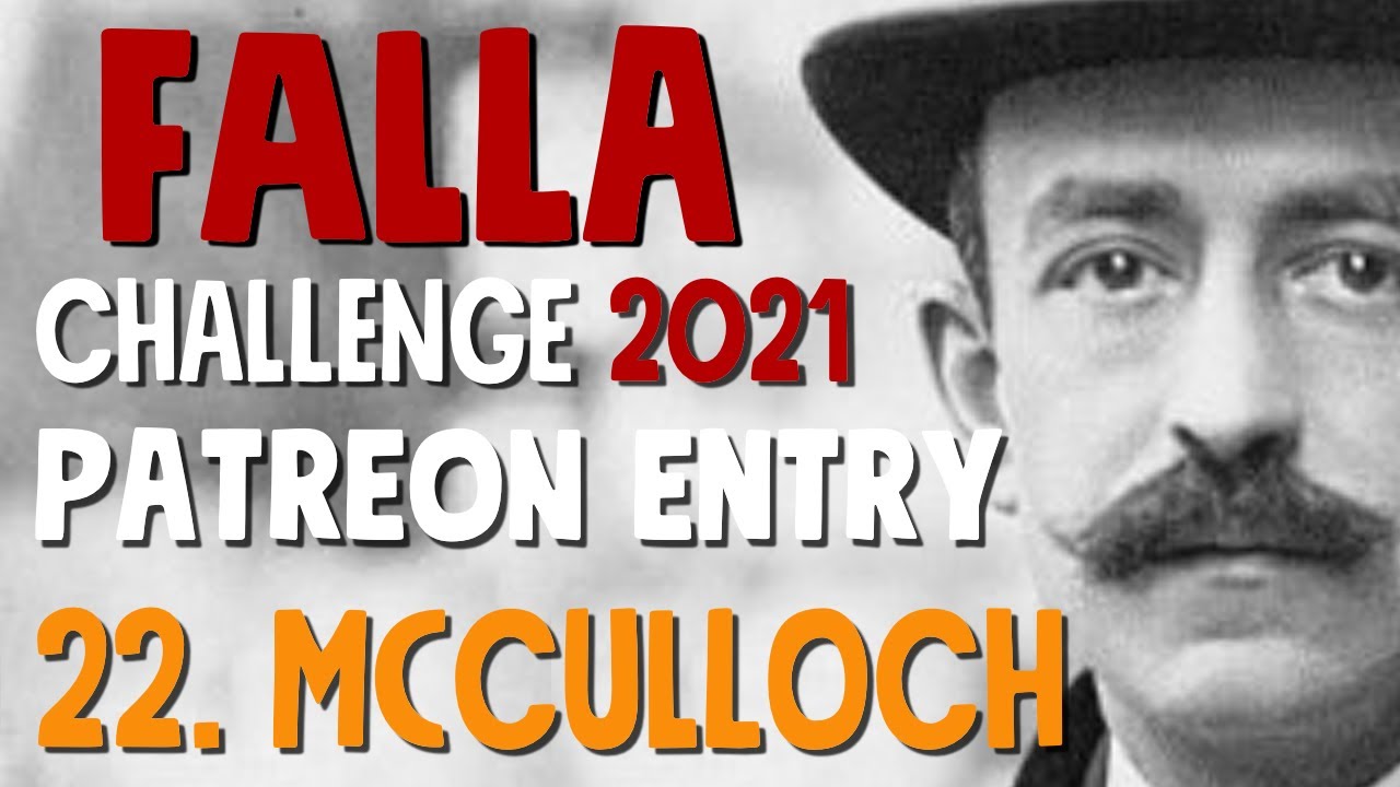 Falla Patreon Evaluation 22. Cameron McCulloch - YouTube