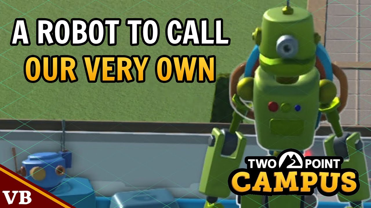 Two Point Campus: Ep. 5 - Building Robots in Mitton University - YouTube