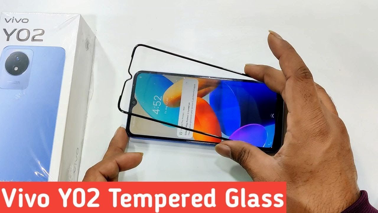 Vivo Y02 Best Tempered Glass | How to Apply 18d glass - YouTube