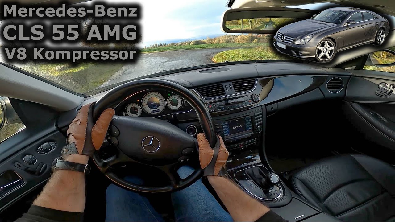2005 Mercedes-Benz CLS 55 AMG | POV test drive - YouTube