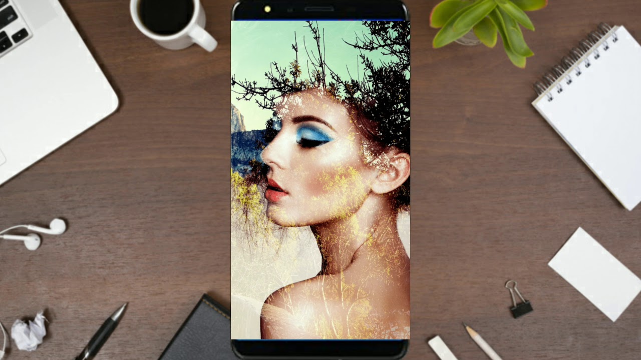 Double exposure | picture editing | how to make double exposure - YouTube