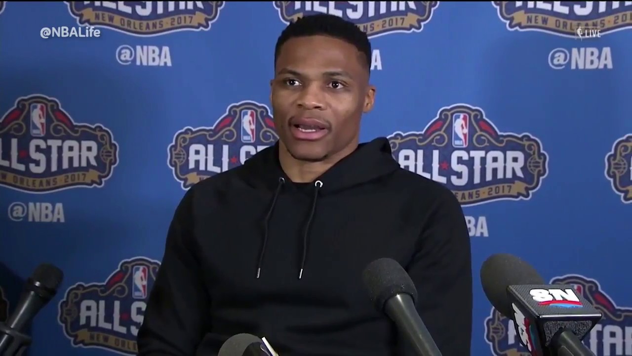 Russell Westbrook Full NBA All Star Media Day Interview 2017 - YouTube