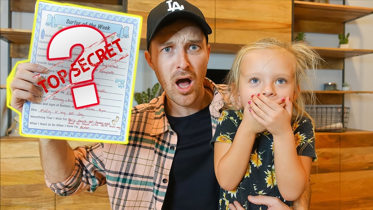 PEYTONS TOP SECRET SCHOOL PROJECT!!! She just told me...😳 - YouTube