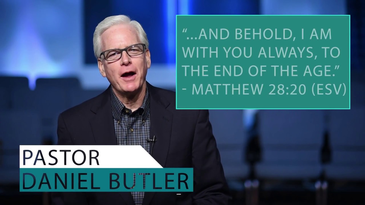 Moments With Pastor Butler Ep 02 God Is With You Always Youtube