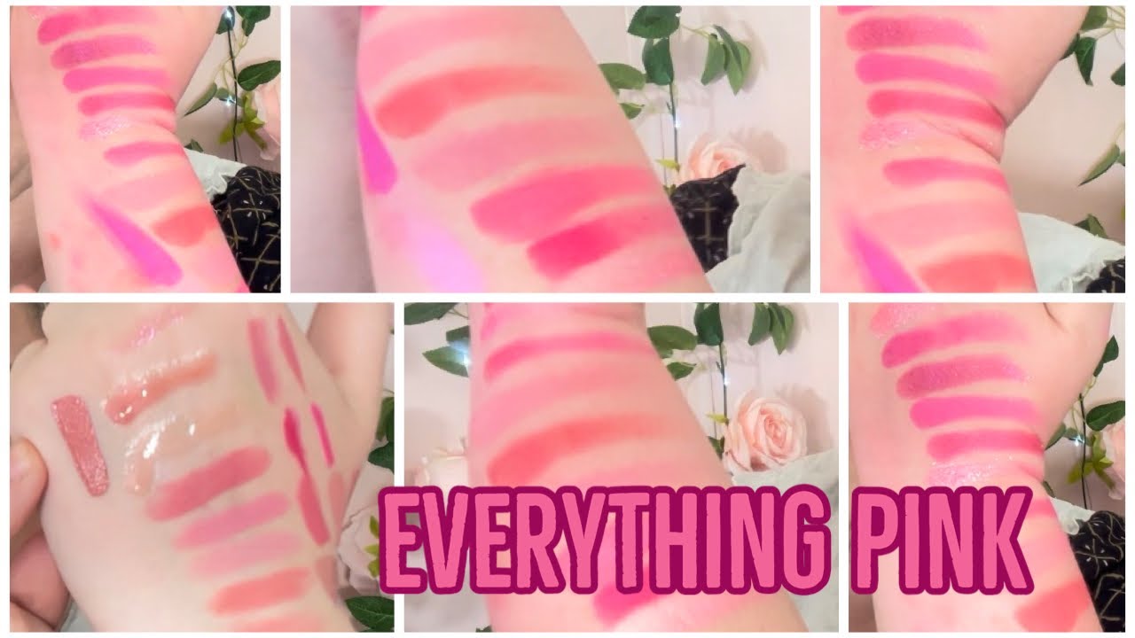 Best Pink Makeup From My Makeup Collection Youtube