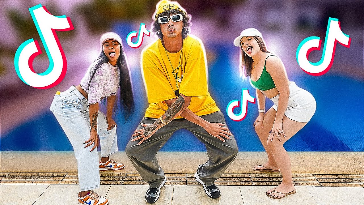 Melhores Dancinhas Da Semana Tiktok Com Estranhos Na Rua Youtube