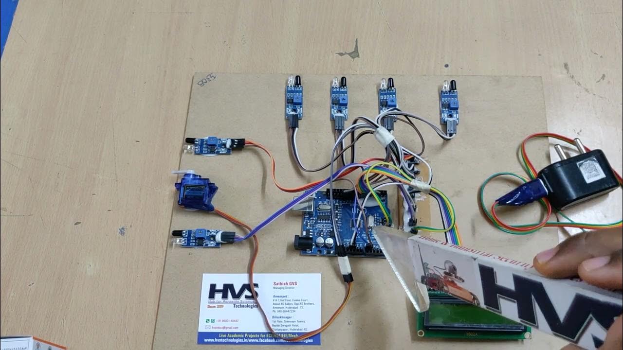 Car parking slot indication and gate controlling using Arduino UNO and ...