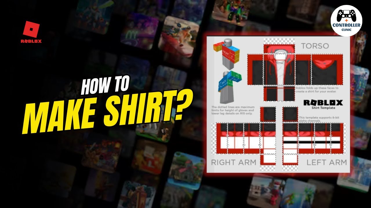 How To Make A Shirt In Roblox (Updated 2024) - Full Guide - YouTube