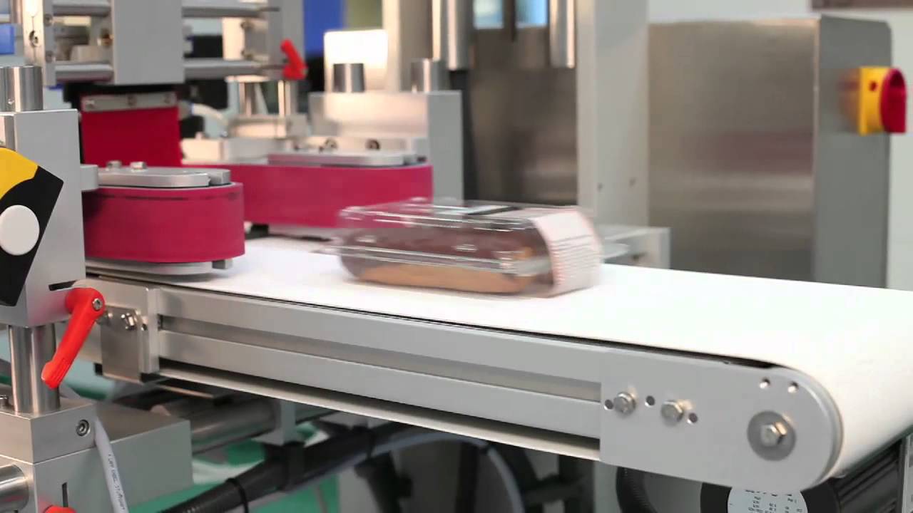 HERMA 752C - C Wrap Label Applicator - YouTube