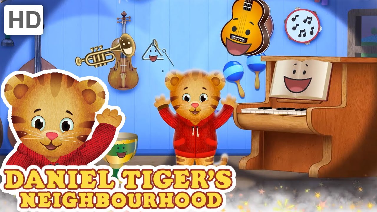 Daniel Tiger Make Believe With Me! The Instruments Can Play Just For Us ...