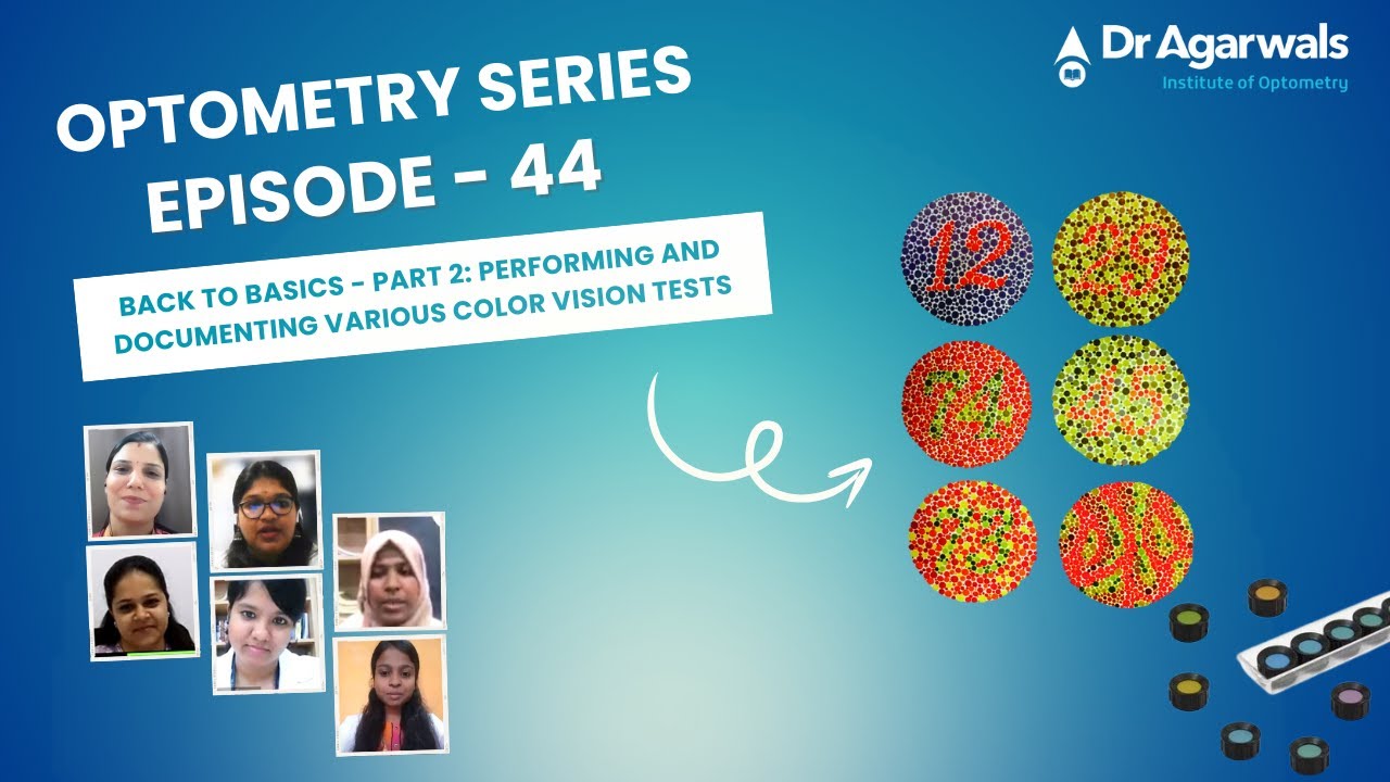 Optometry Series Episode- 44 Back to Basics- Part 2 Color Vision Tests ...