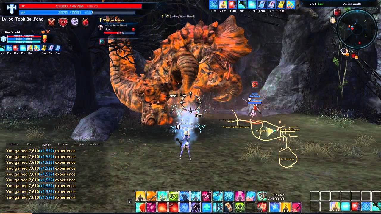 Tera - Lurking Storm Lizard - YouTube