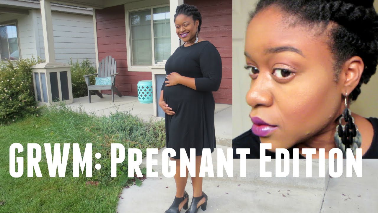 Get Ready With Me: Pregnant Edition - YouTube