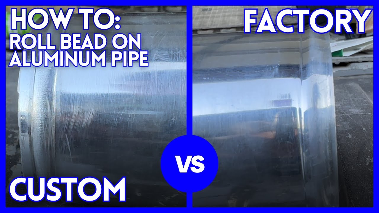 How To: Roll a Bead on an Aluminum Pipe -FOR $59.99 - (Intercooler ...