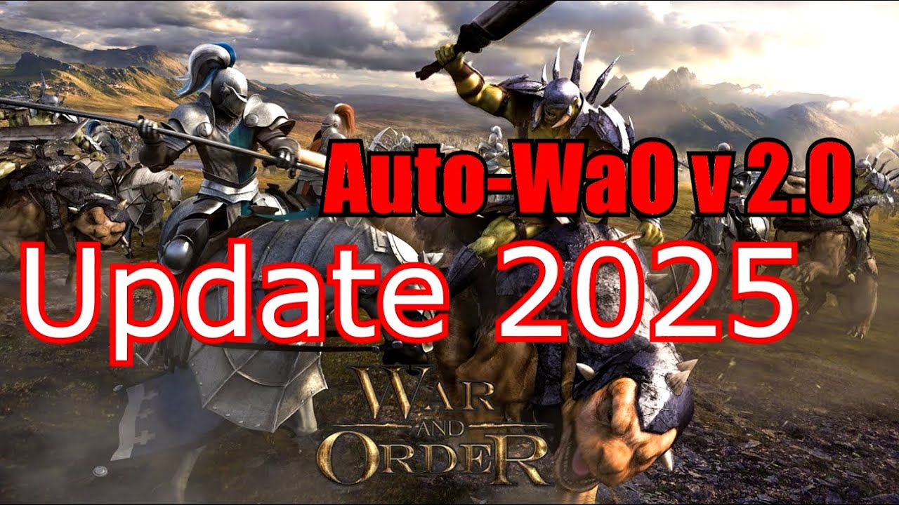 War and Order Бот - Auto-WaO v2.0 - МОЩНАЯ ОБНОВА 2025! Nox и LDPlayer ...