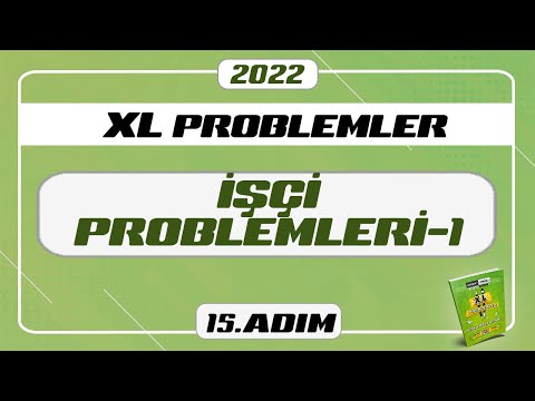 İşçi Problemleri-1 | XL Problemler Kampı | 15.Adım | #merthoca #konuserisi #xlproblemler
