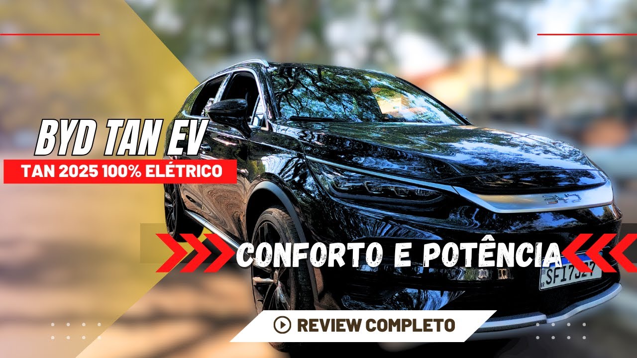 NOVO BYD Tan 2025 - AVALIAÇÃO COMPLETA - CONFORTO E POTÊNCIA EM UM SUV ...