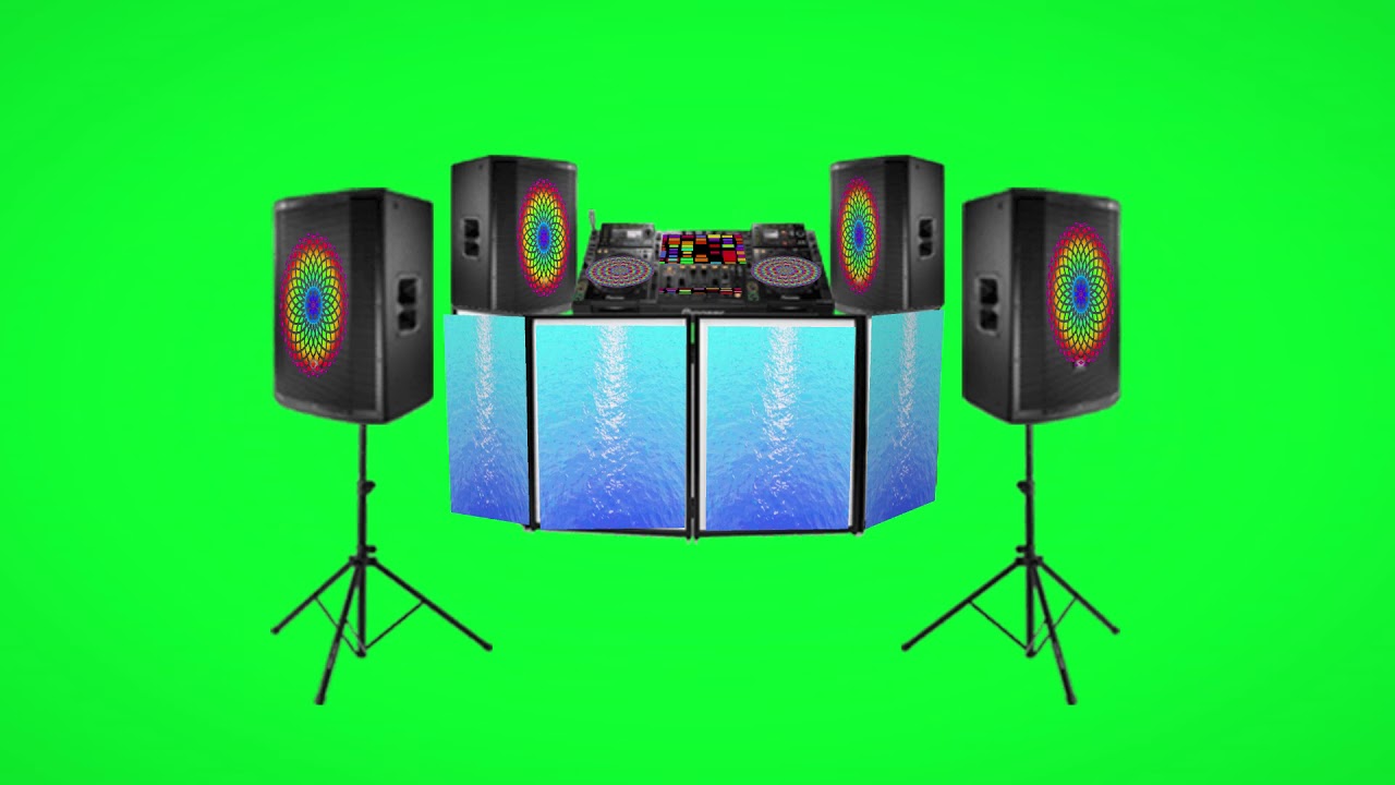 DJ virtual escenario green screen, para poderlo editar - YouTube