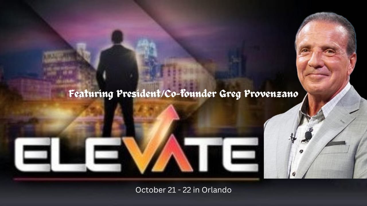 "Elevate Orlando" featuring President/Co-founder Greg Provenzano (Oct 9 ...