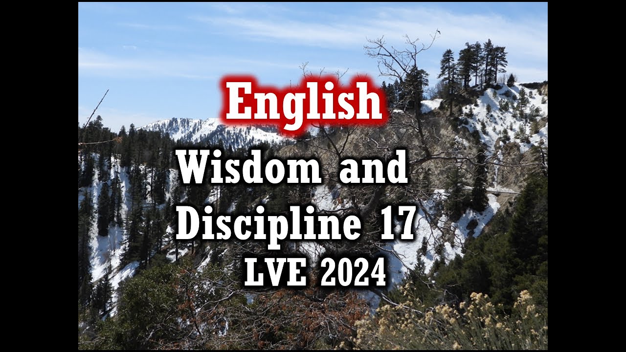 Wisdom and Discipline 17 - YouTube