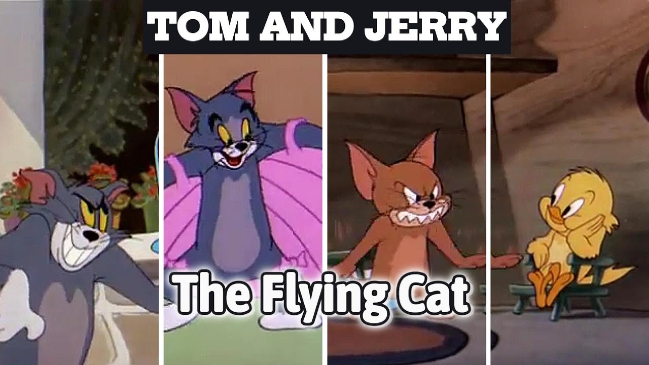Tom and jerry, The Flying Cat | part 5 | tom and jerry cartoon ...